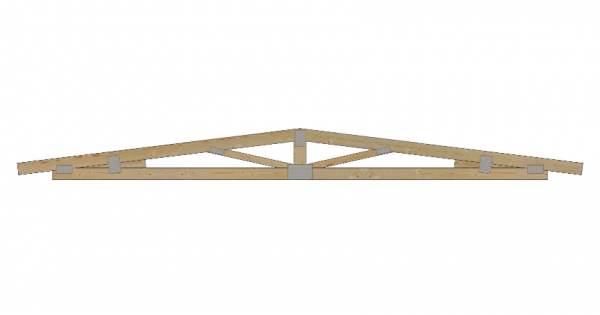 Takstol fackverk 7-14 gr